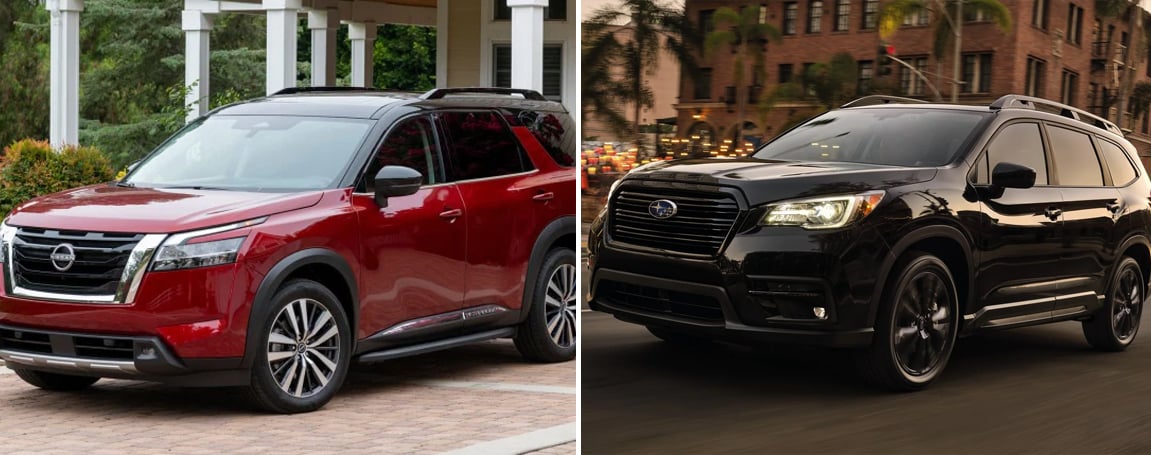 2022 Subaru Ascent vs. 2022 Nissan Pathfinder Comparison | Wolfe Subaru ...